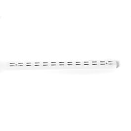 Newtech Biocote Twinslot Shelving 1220mm Upright - White
